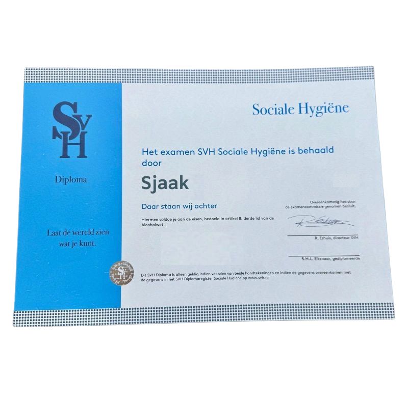 SVH Diploma Sociale Hygiëne